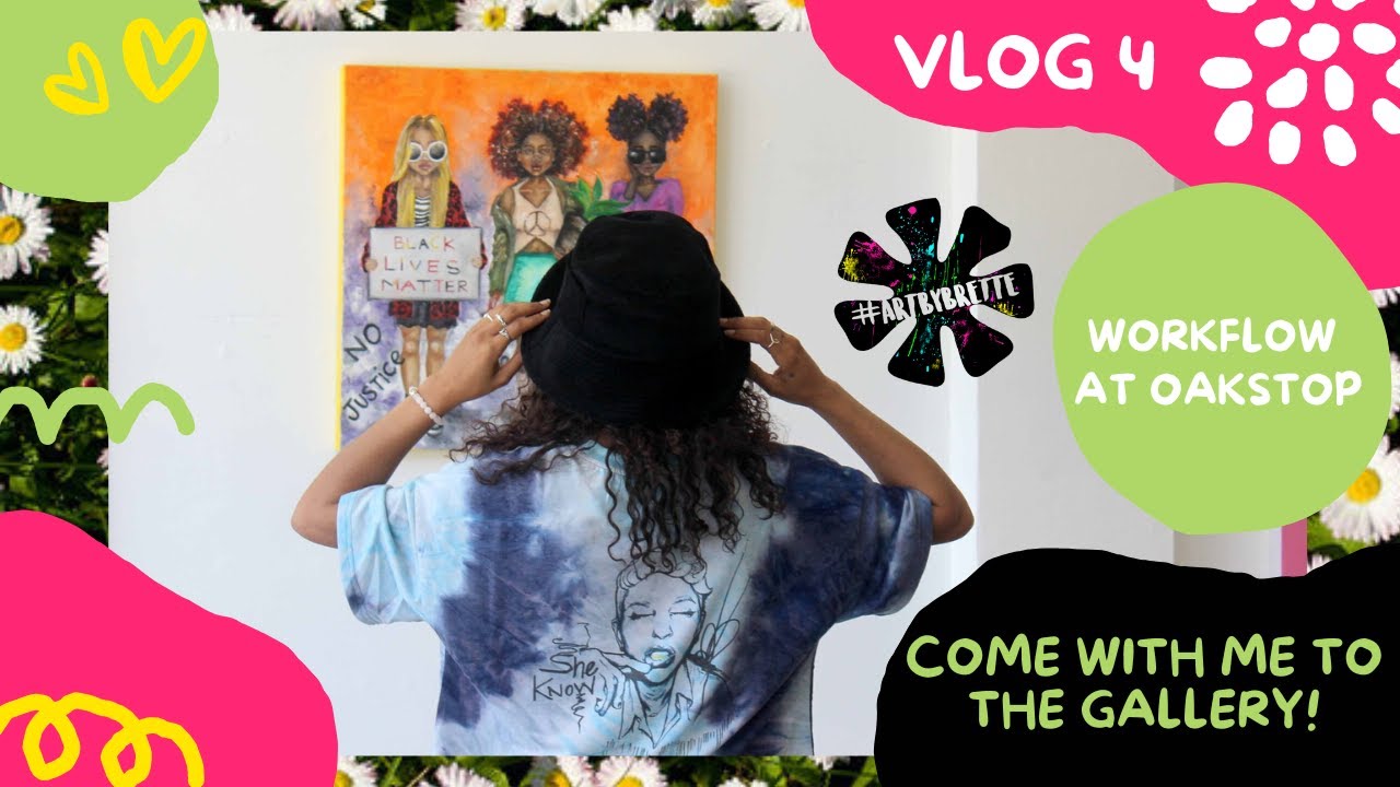 Art Vlog 4: Come with me to Oakstop Gallery in Oakland, CA - YouTube