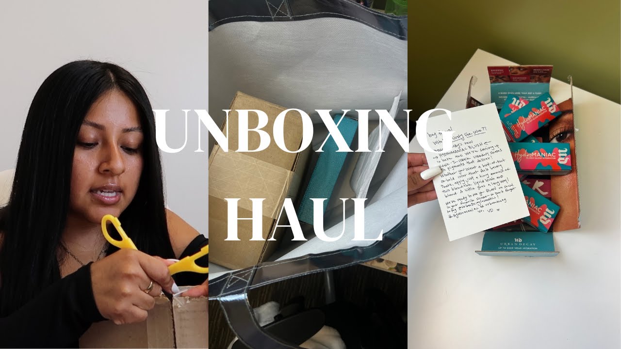 PR UNBOXING | A DAY IN THE LIFE OF AN INFLUENCER | HOW TO REACH OUT TO ...