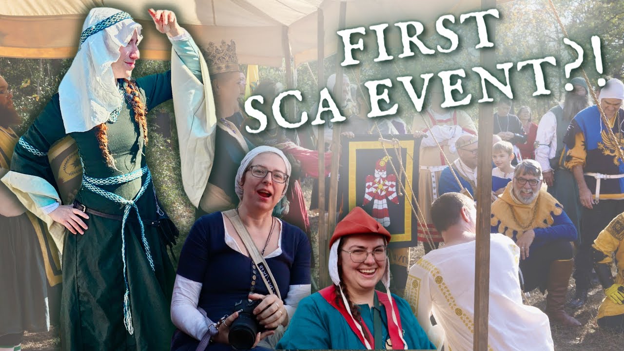 My first SCA reenactment event?! Sewing for a weekend historical ...