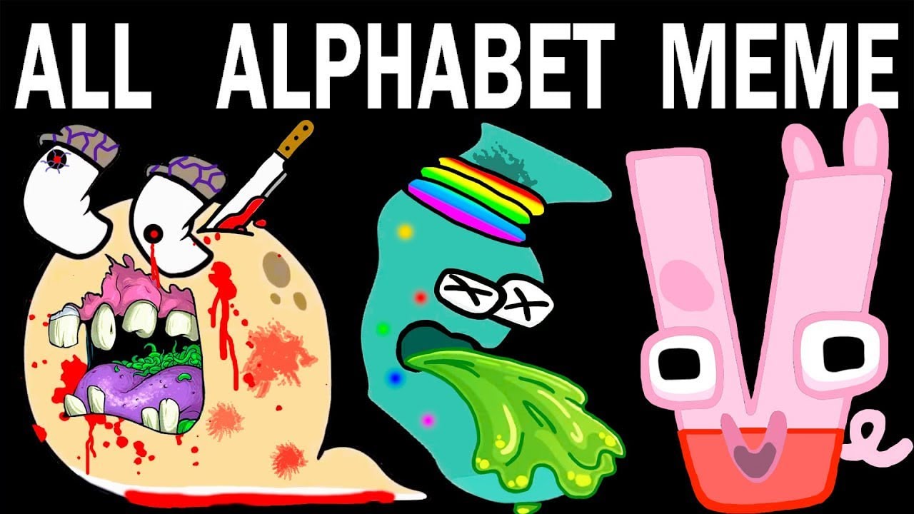 ALL Alphabet Lore Meme | Part 2(A-Z...) - YouTube