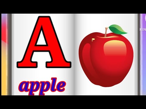 A for apple|alphabet|alphabet with picture|alphabet song#alphabet in ...