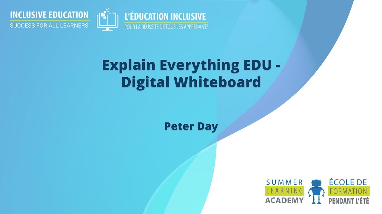 Explain Everything EDU Digital Whiteboard - YouTube