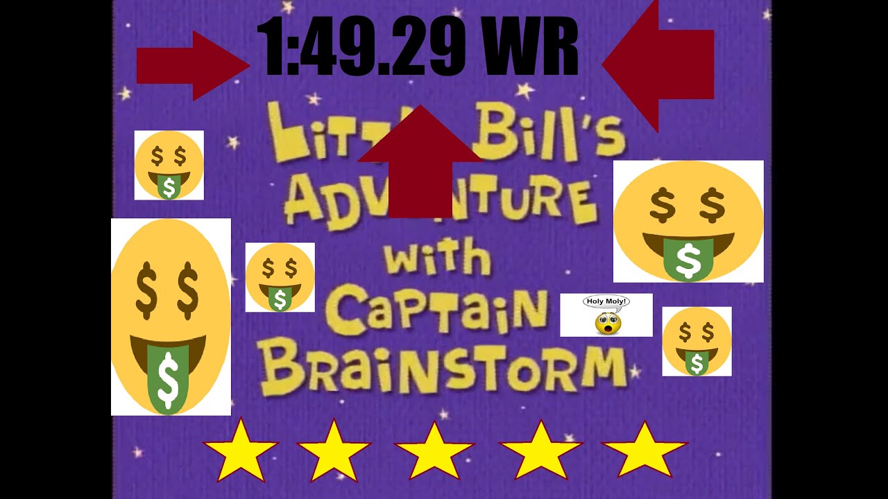 Little Bill's Adventure with Captain Brainstorm Speedrun WR (1:49.29 ...