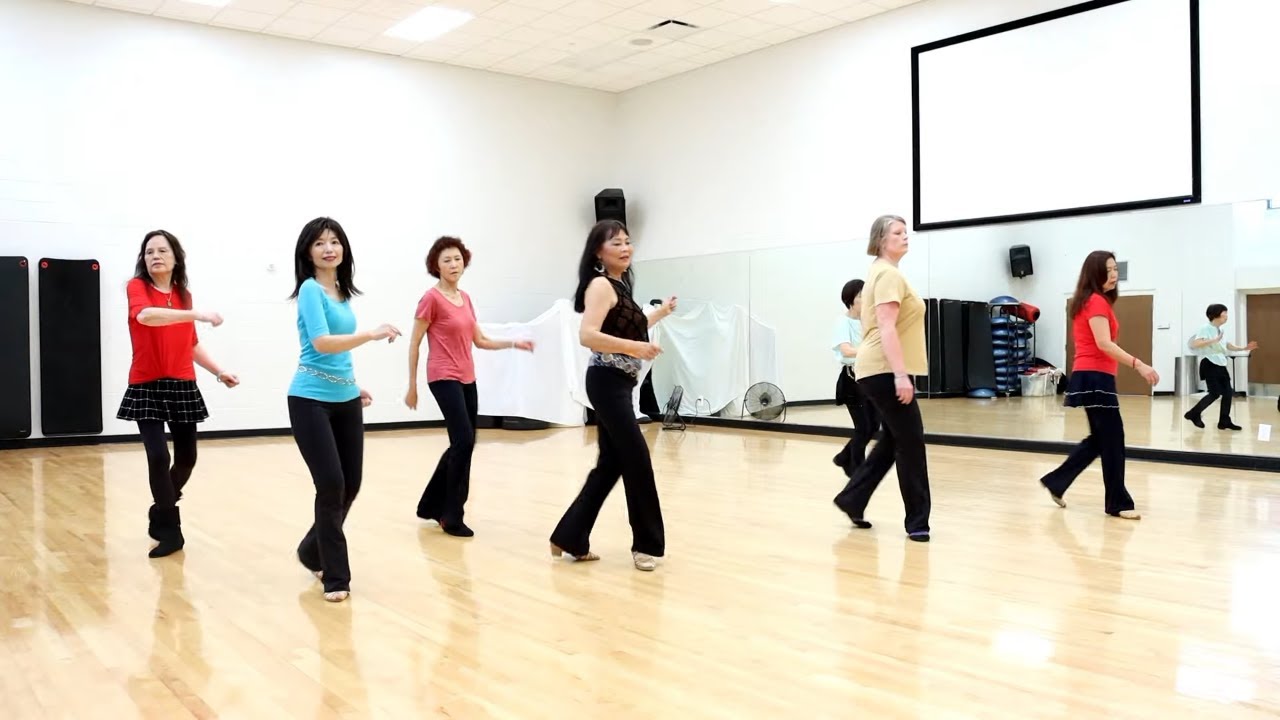Get Get Get Down - Line Dance (Dance & Teach in English & 中文) - YouTube