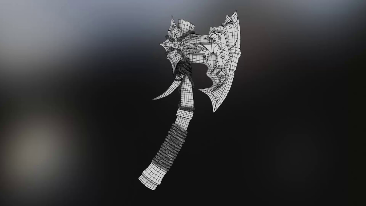 Axe Texturing - YouTube