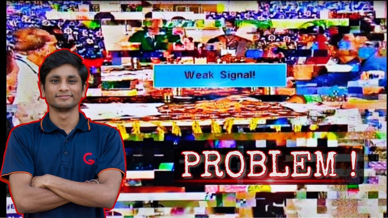 Weak signal, poor signal Cable TV Problem and solution Easy way ...