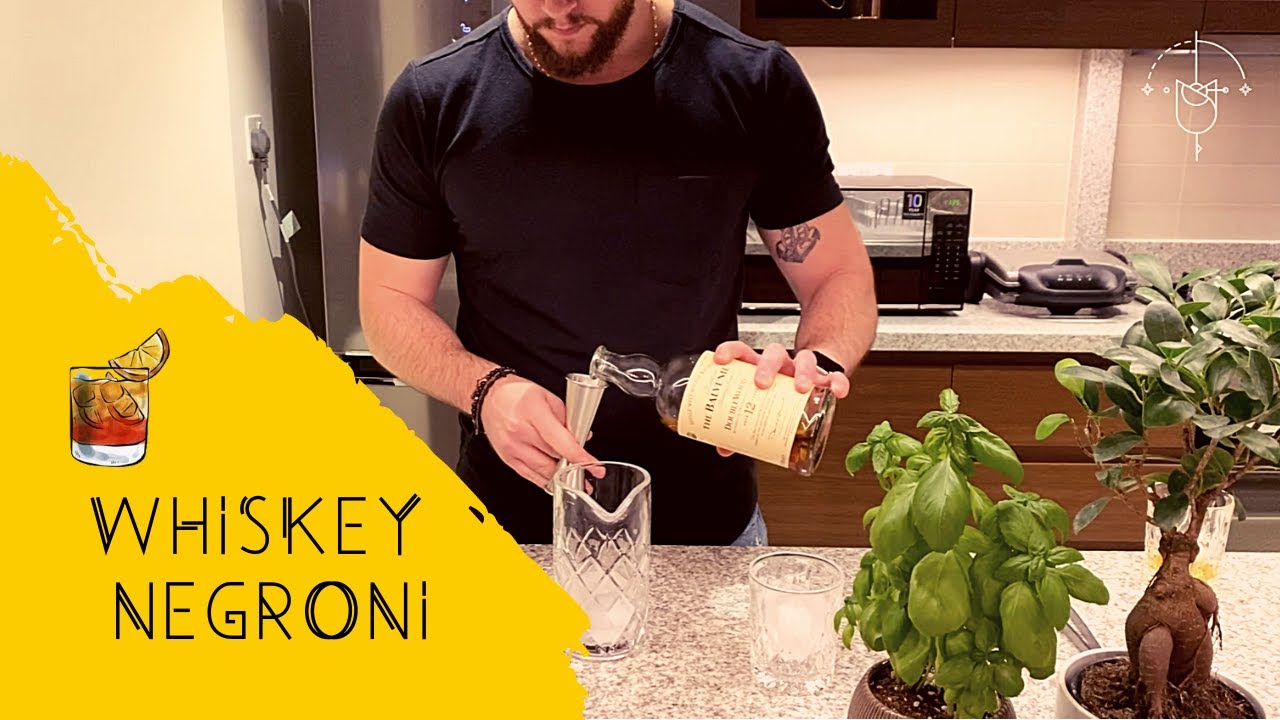 How To Make The Perfect Whiskey Negroni - YouTube