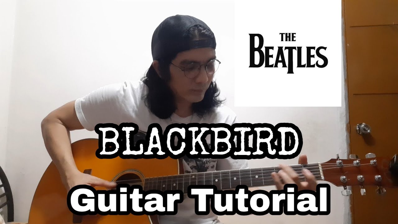 The Beatles - BLACKBIRD Guitar Tutorial / Lesson - YouTube