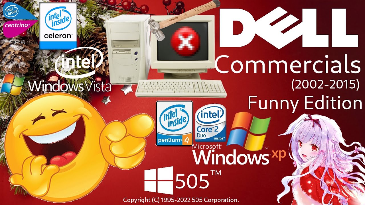 Funny DELL Commercials (2002-2015) | TV, Windows XP, Intel Commercials ...
