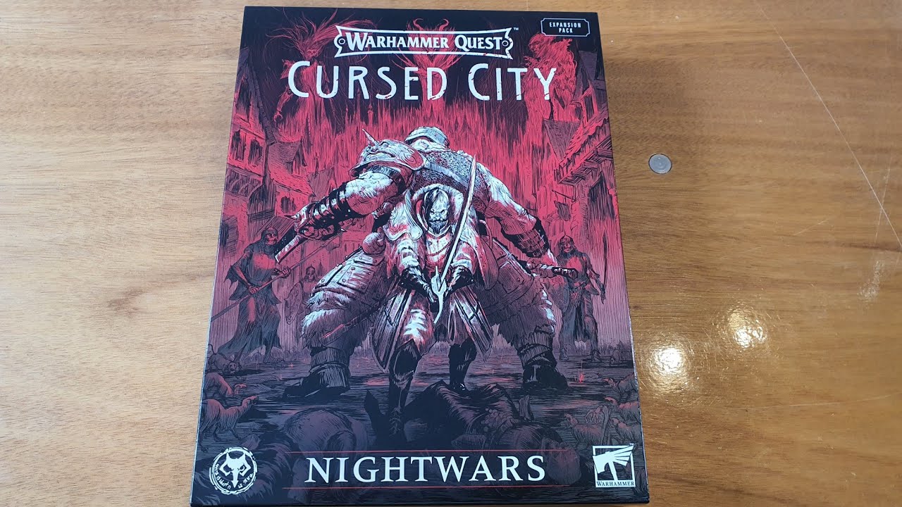 Unboxing: Warhammer Quest Cursed City - Nightwars - YouTube