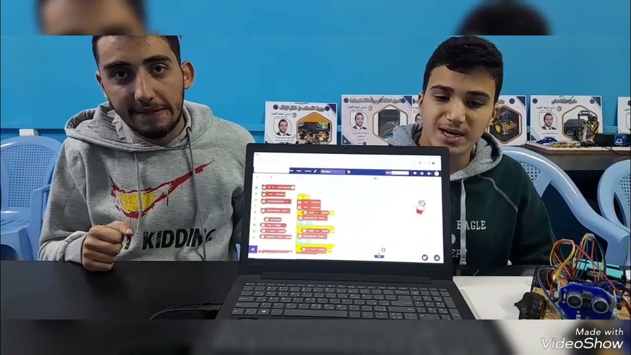 Smart tracking car linked to pictoblox software - YouTube