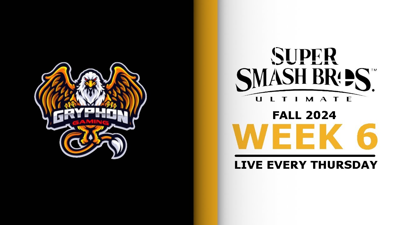 UofG SUPER SMASH BROTHERS ULTIMATE | Fall 2024 Week 6 - YouTube