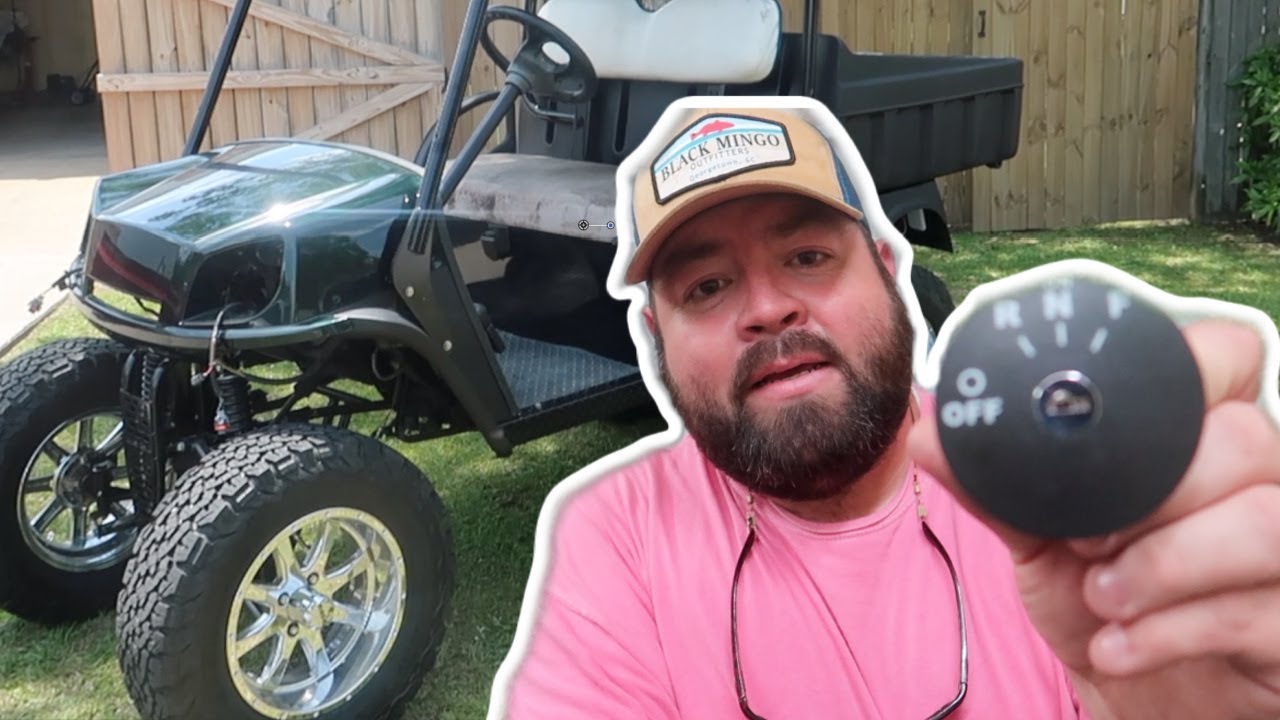 How To Install EZGO RXV KEY SWITCH In ANY Golf Cart | Key / FNR Switch ...