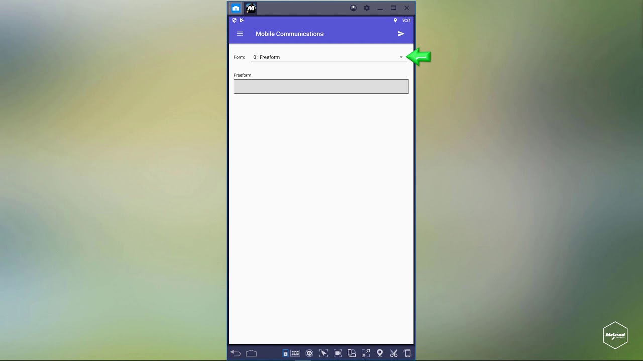 Mobile Comm Overview of the McLeod Driver App on Android - YouTube