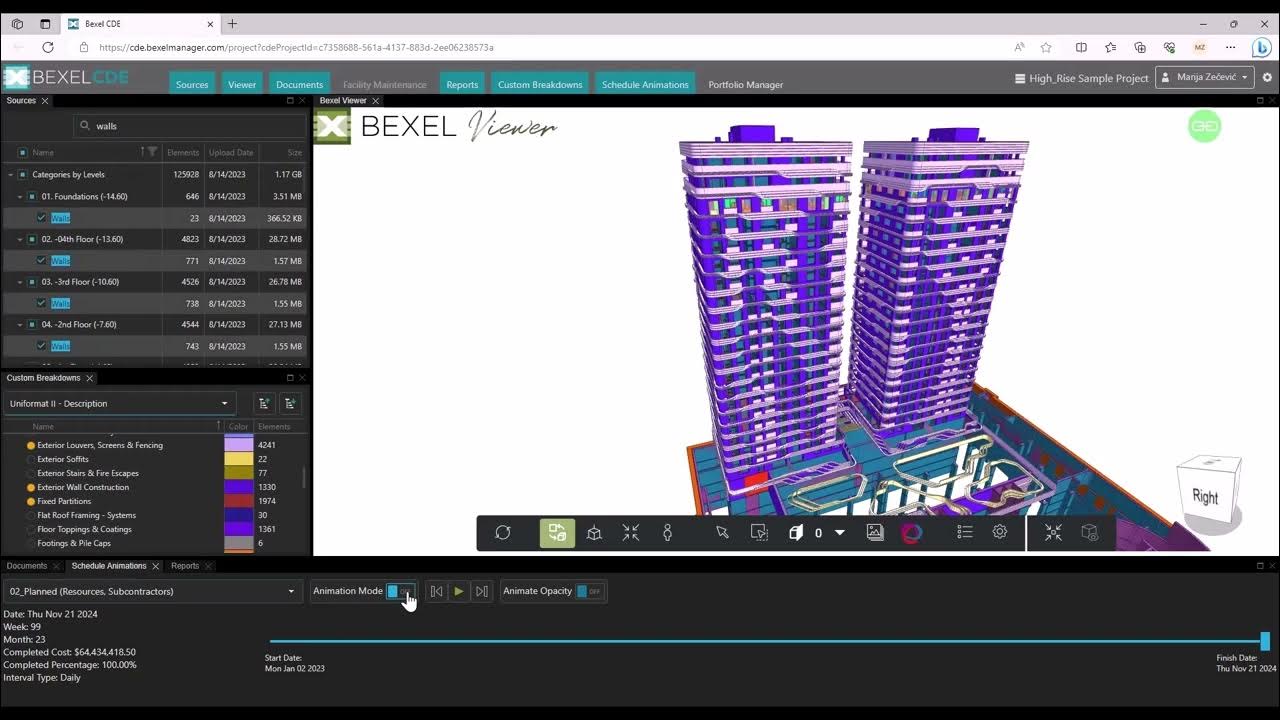 BEXEL CDE - Overview od 4D/5D Simulation, Multi-level Sources, CBS ...