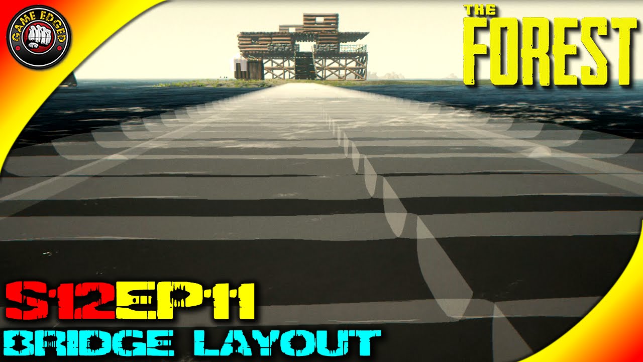 The Forest Gameplay - Bridge Build, Cannibal Attacks, Cooking - S12EP11 ...