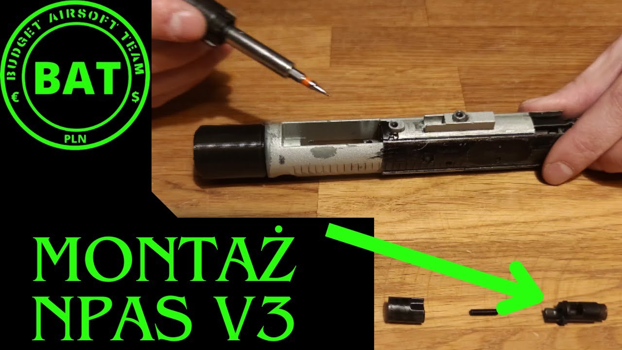 NPAS MWS GBBR Tokyo Marui Double Eagle CYMA CGS - montaż - YouTube