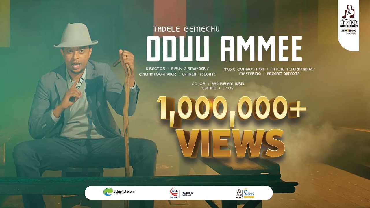 "SABBAR ZEENA (ODUU AMMEE)" Tadele Gemechu 2023 #musicvideo #sewasewmultimedia - YouTube Music