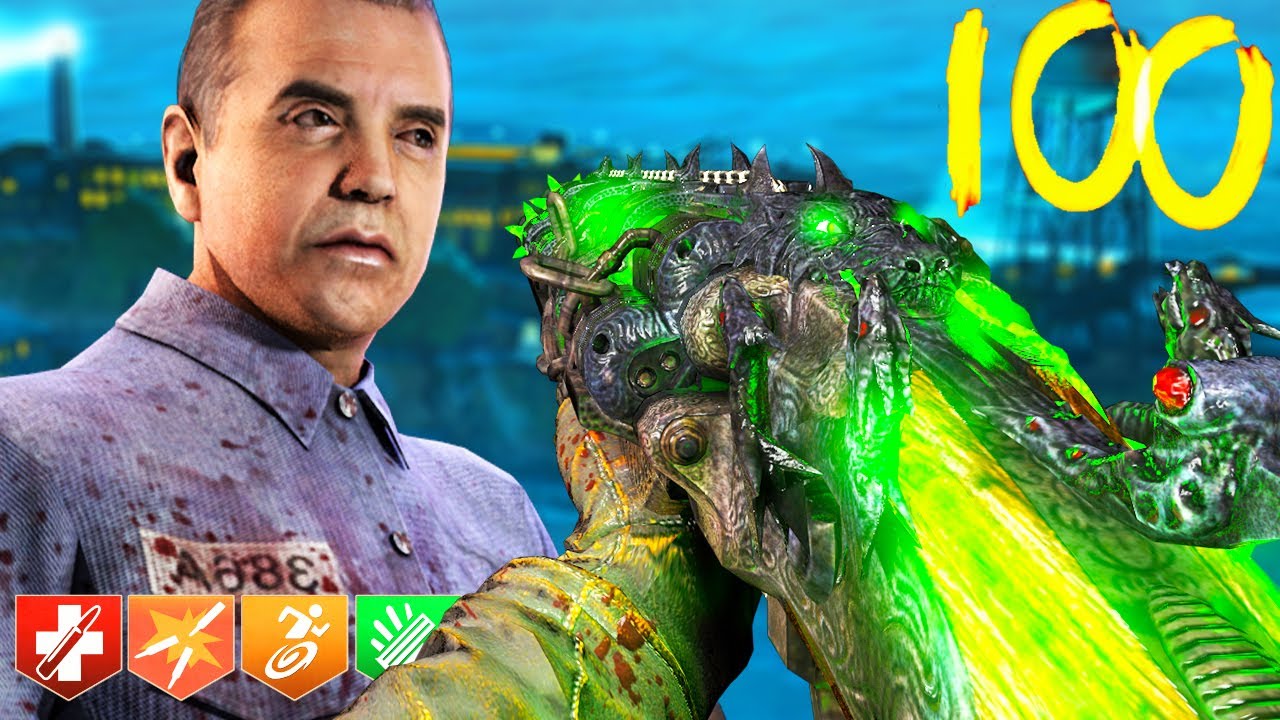 BEST EVER Custom ZOMBIES MAP!! (5 BOSS FIGHTS!) // "ESCAPE FROM ...