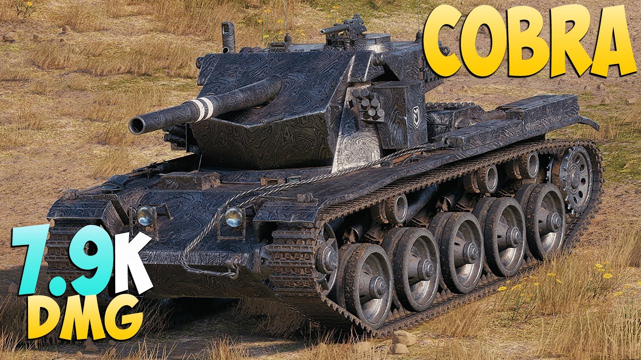Cobra - 5 Kills 7.9K DMG - Cobra bite! - World Of Tanks - YouTube