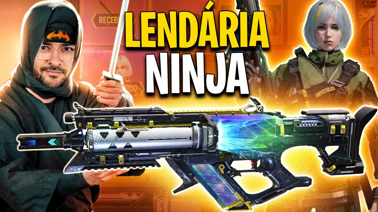 Nova Arma *LENDÁRIA NINJA* do COD Mobile é a QQ9 Albatroz com Classe ...