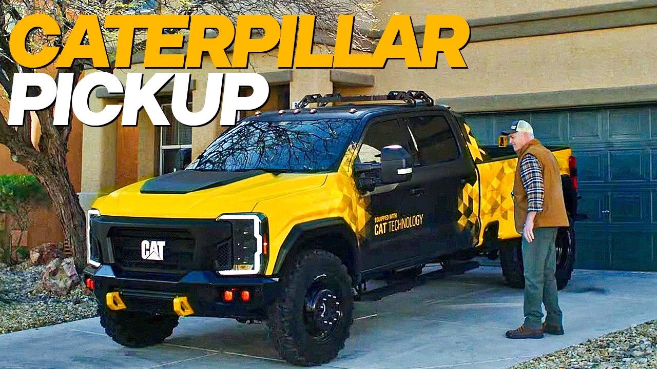 CATERPILLAR CAT TRUCK: La BRUTAL Pick-Up Caterpillar que nadie esperaba ...