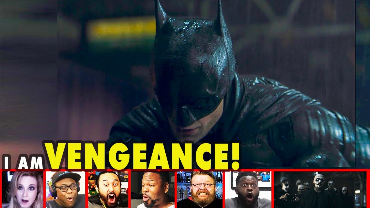 Reactors Reaction To I AM VENGEANCE From The Batman *DC FanDome* Teaser ...