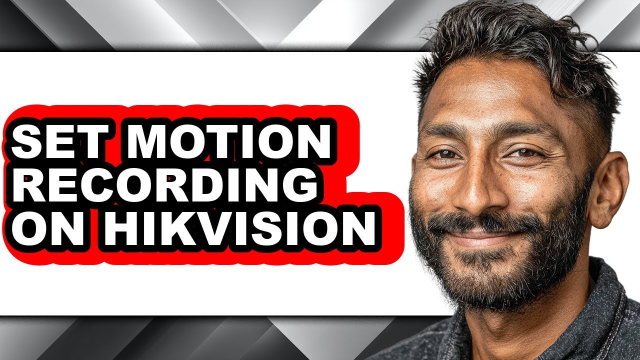 How to Set Motion Recording on Hikvision (updated) - YouTube