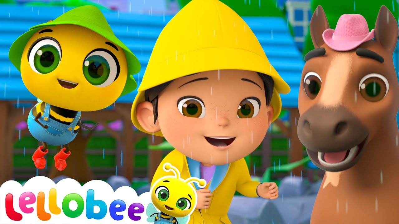 If You're Happy & You Know It | Lellobee City Farm | Moonbug Kids ...