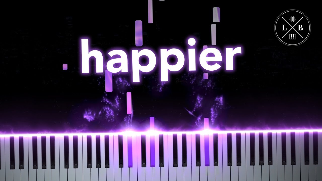 Olivia Rodrigo - Happier - Piano - YouTube