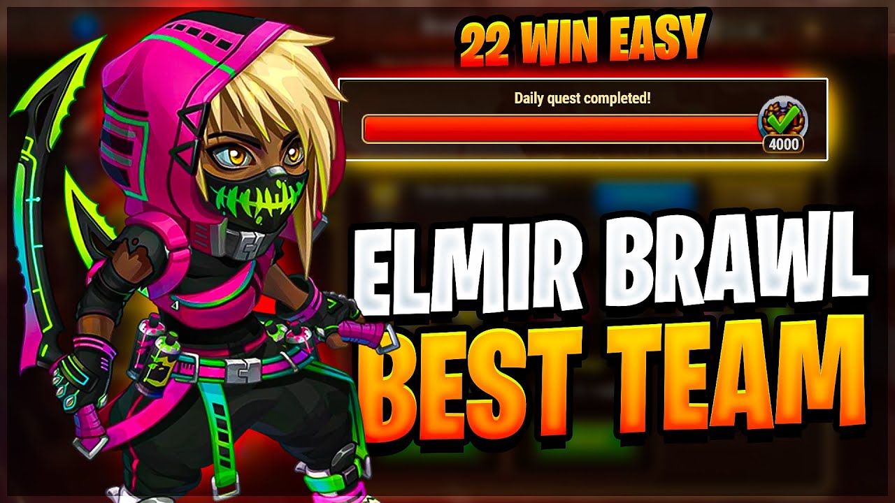 Elmir's Brawl Best team to get 22 wins | Hero Wars - YouTube