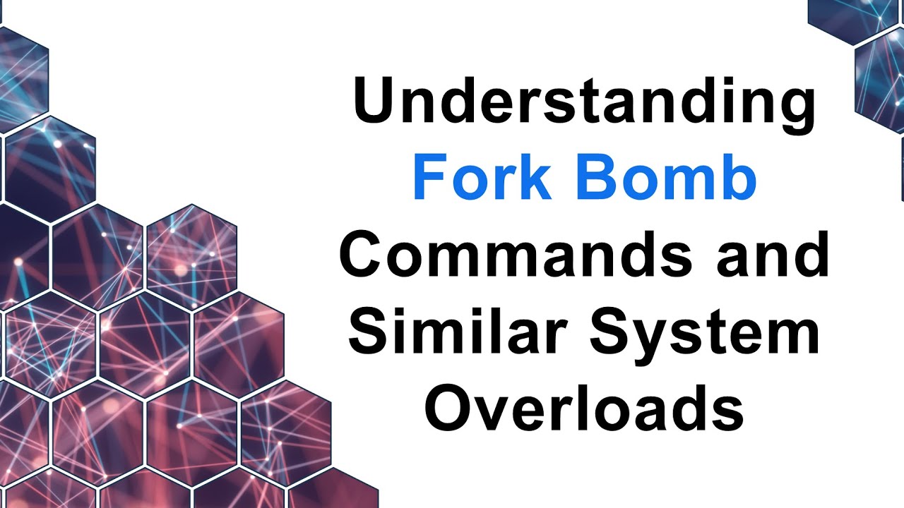 Understanding Fork Bomb Commands and Similar System Overloads - YouTube