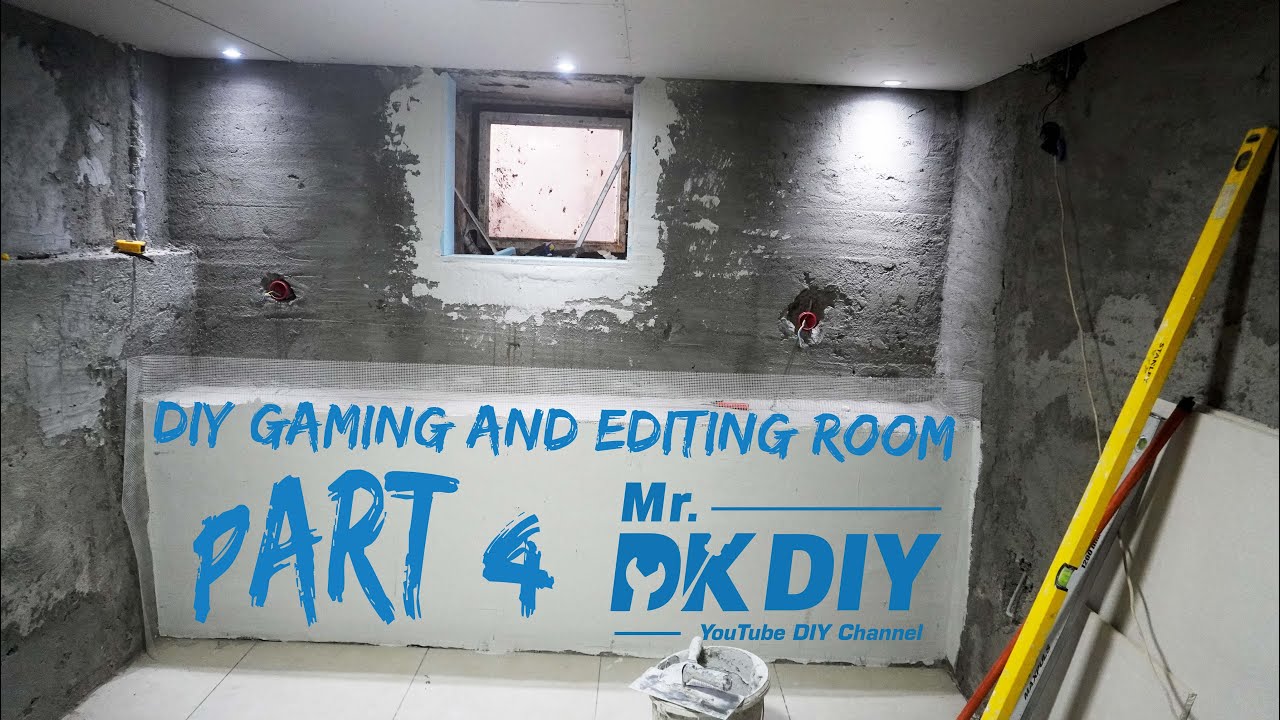 Building my NEW Own GAMING and EDITING Studio Room Setup / Part 4 - YouTube