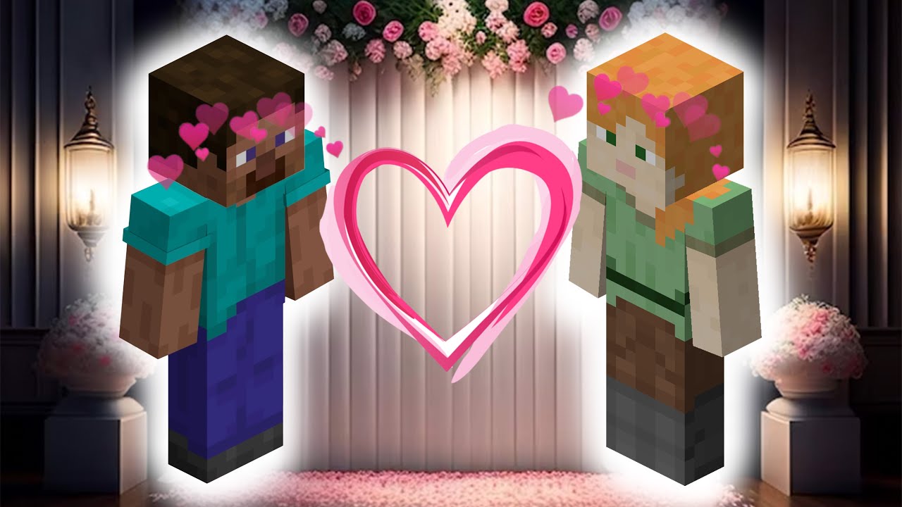 Getting Married In Minecraft - YouTube