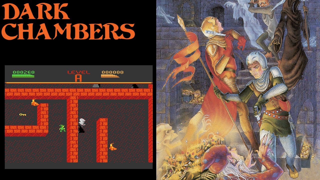 Dark Chambers- Atari 7800 - Playthrough - YouTube