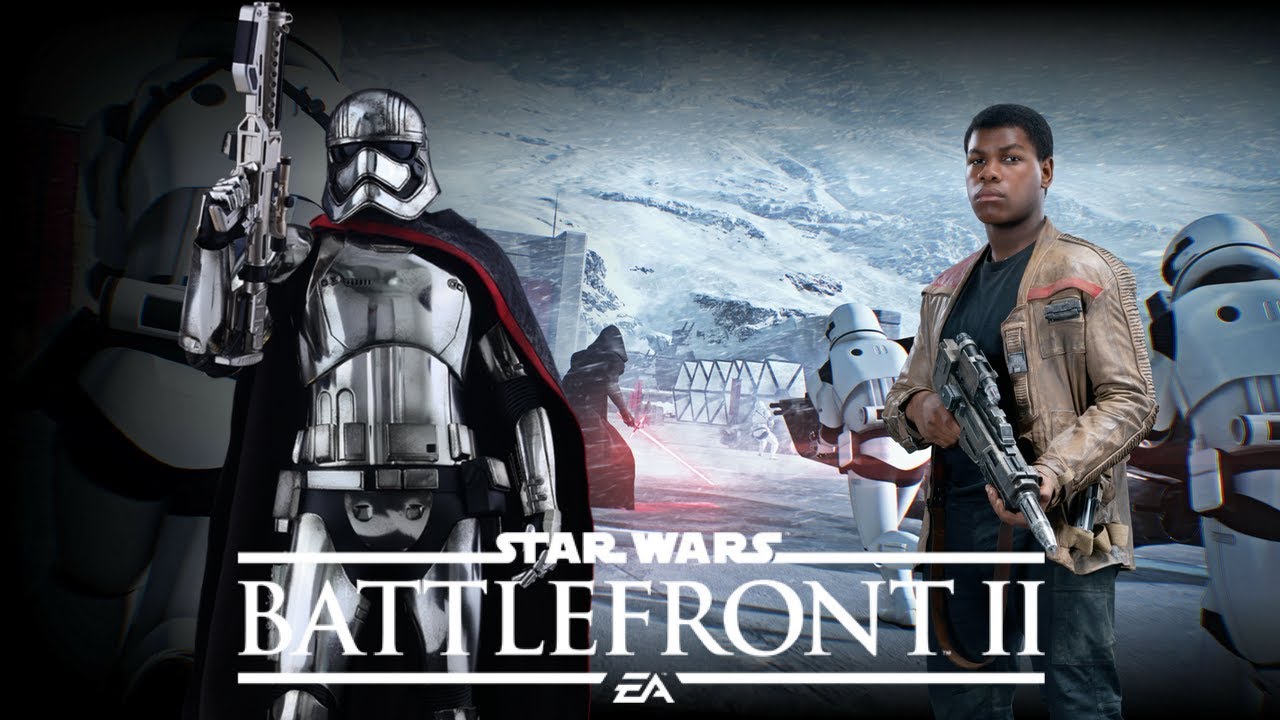 Star Wars Battlefront 2 Finn & Captain Phasma GAMEPLAY! - YouTube
