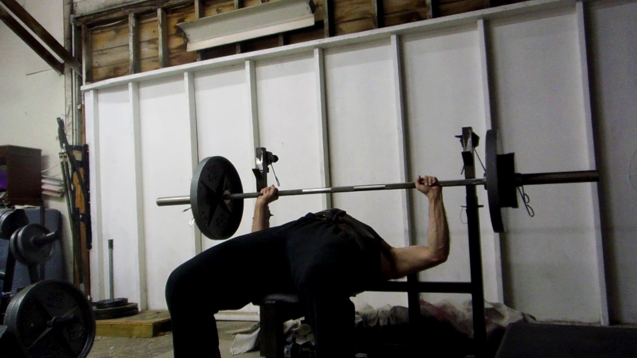 Bench Press 5 X 175 Again - YouTube