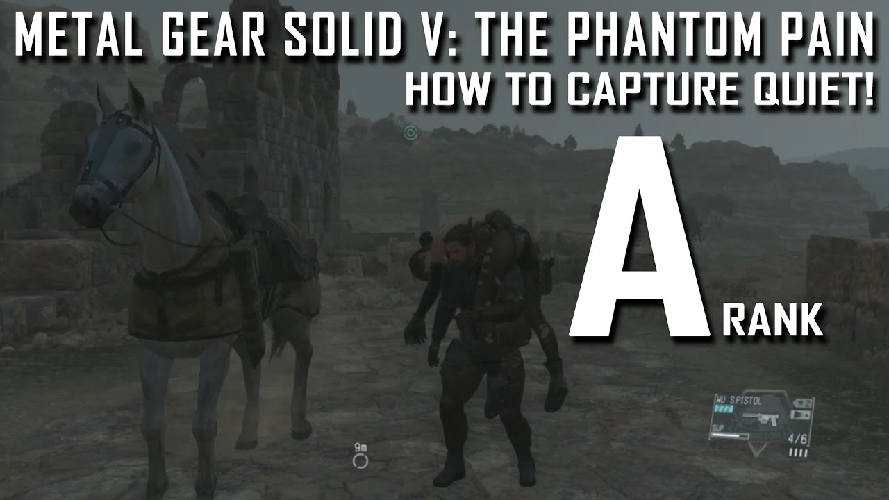 Metal Gear Solid V: The Phantom Pain - How to capture QUIET - YouTube