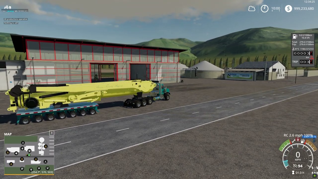 FS19 LTM 11200 Boom Trailer - YouTube