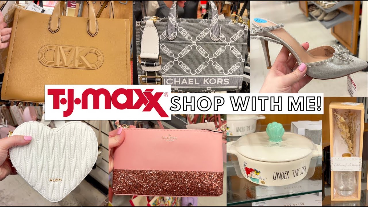 TJ MAXX SHOP WITH ME 2024 | DESIGNER HANDBAGS, SHOES, JEWELRY, NEW ...