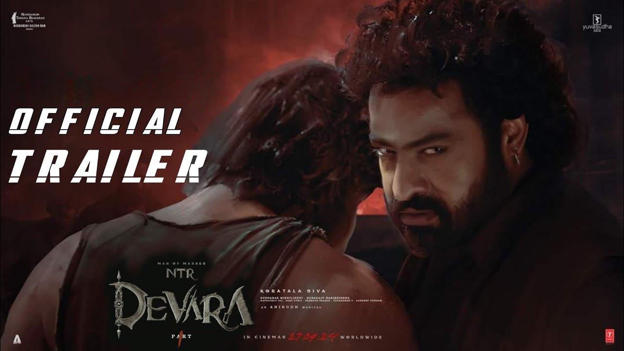 DEVARA Part-1 Hindi Trailer | Jr NTR, Janhavi Kapoor, Saif Ali Khan | Anirudh, Koratala Siva ...