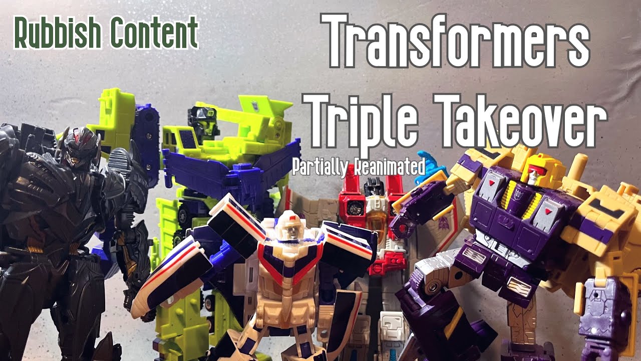Transformers Triple Takeover Reanimated (School Project) - YouTube