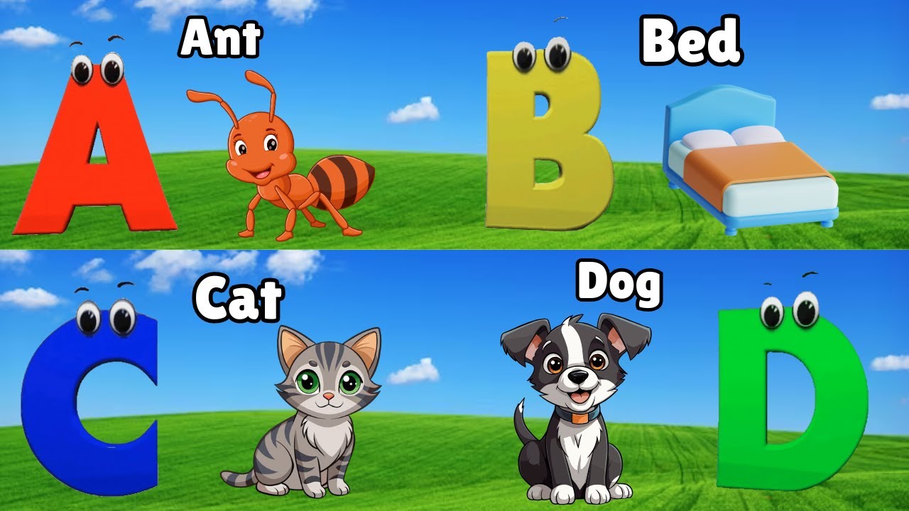 Alphabet Song For Preschoolers | Abc Song Learn The Alphabet | Phonics ...