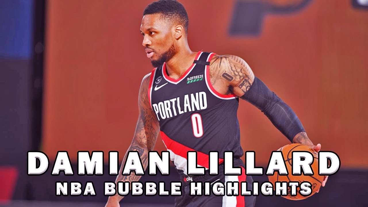 Damian Lillard Bubble Highlights - In The Orlando Bubble 2020 Season ...