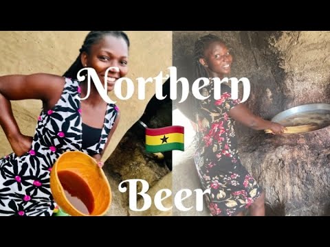How to make Local Beer in Ghana/ How to make Pito in Ghana/ Burukutu in ...
