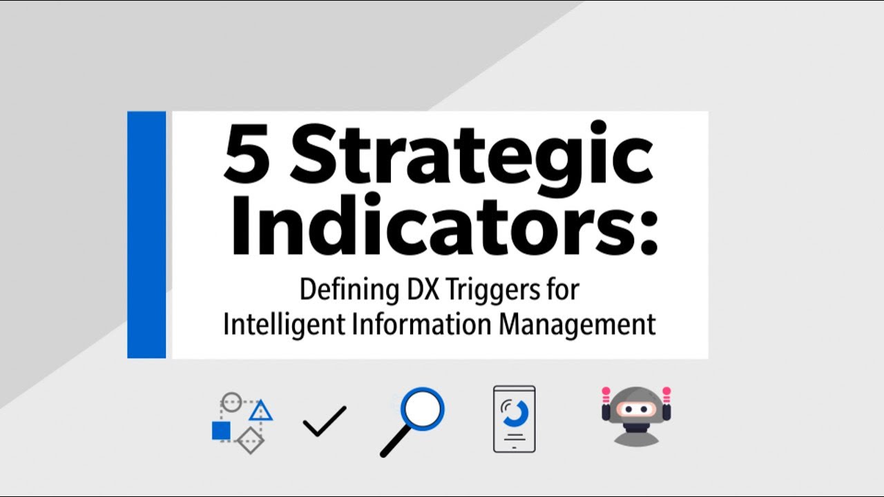 5 Strategic Indicators: Defining DX Triggers for Intelligent ...