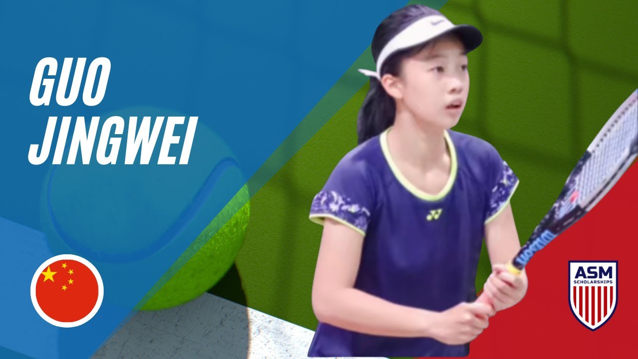 Guo Jingwei | Tennis Recruiting | ASM scholarships - YouTube