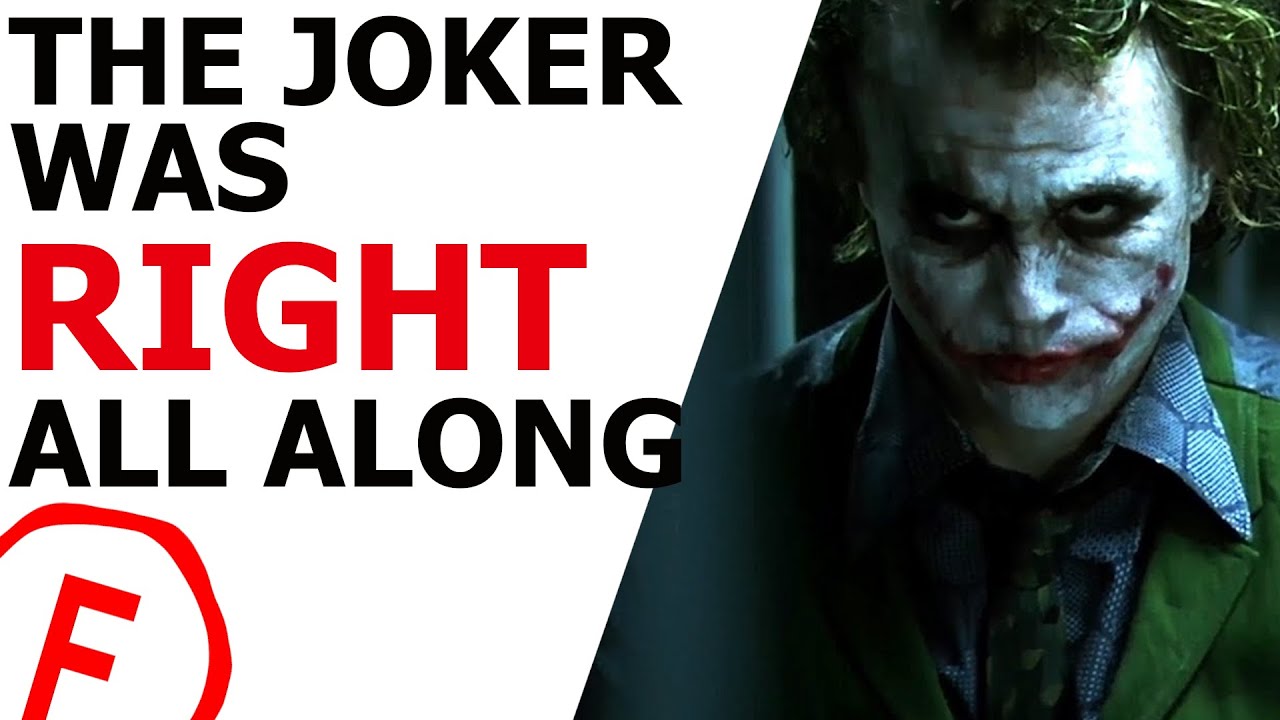 The Joker was right as riots continue to escalate. - YouTube