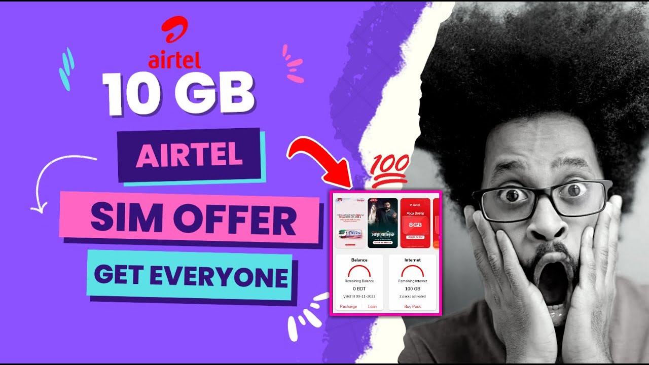Free internet offer 10 GB Free | Airtel free internet offer | Free Mb ...