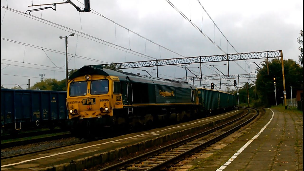 [Freightliner PL] Class 66005 z wagonami typu Eamnoss - Czerwieńsk (HD ...